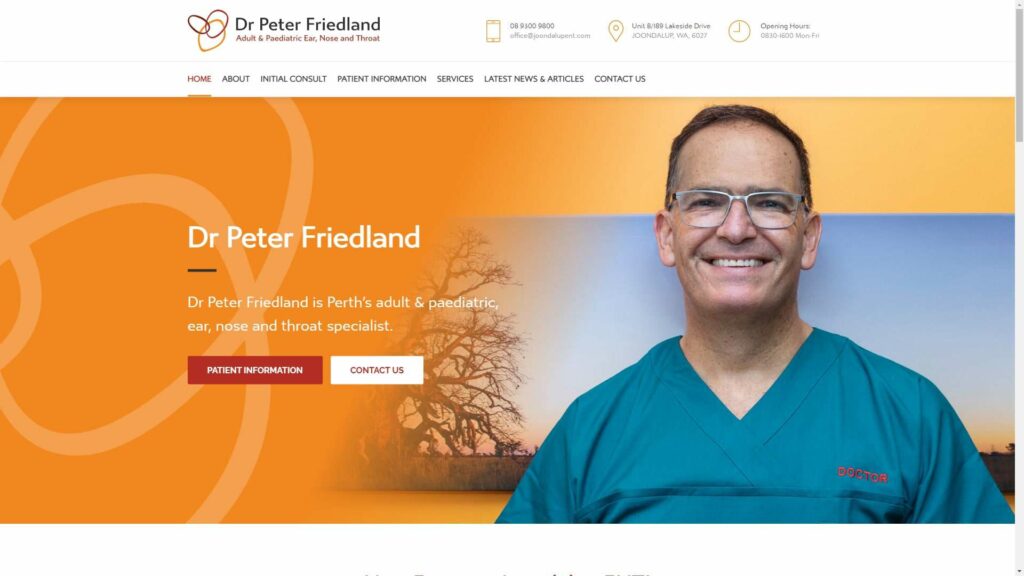 The 5 Best ENT Specialists in Perth [2025 ]