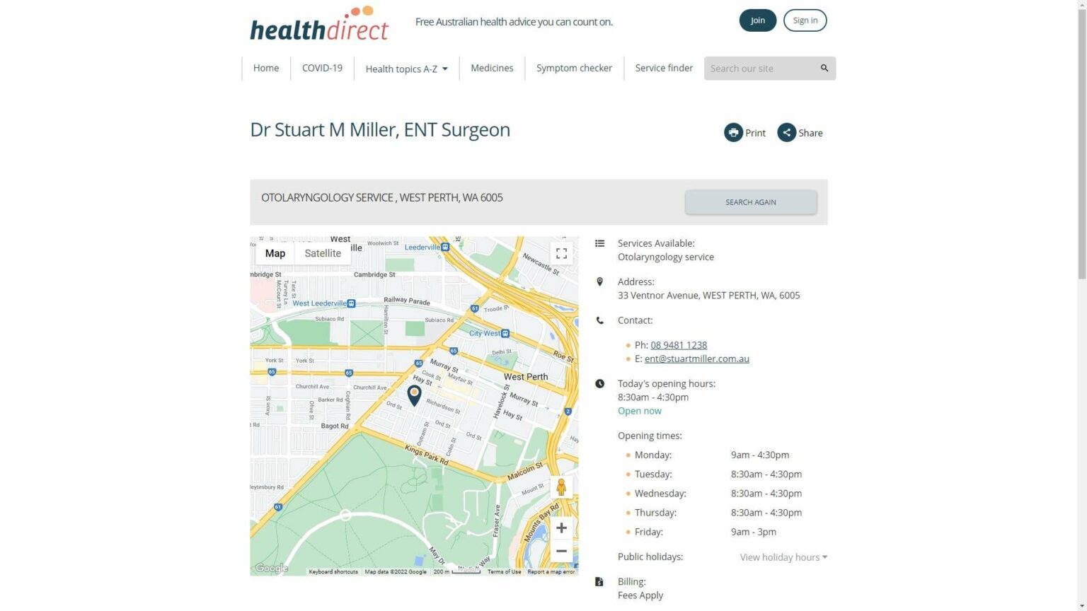 The 5 Best ENT Specialists in Perth [2025 ]