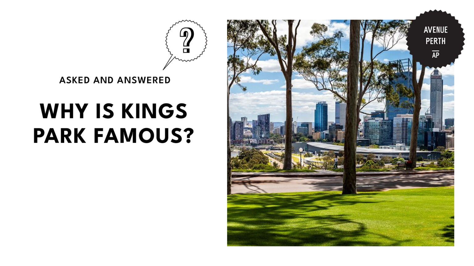 Reasons Kings Park Is a Famous Destination in Perth